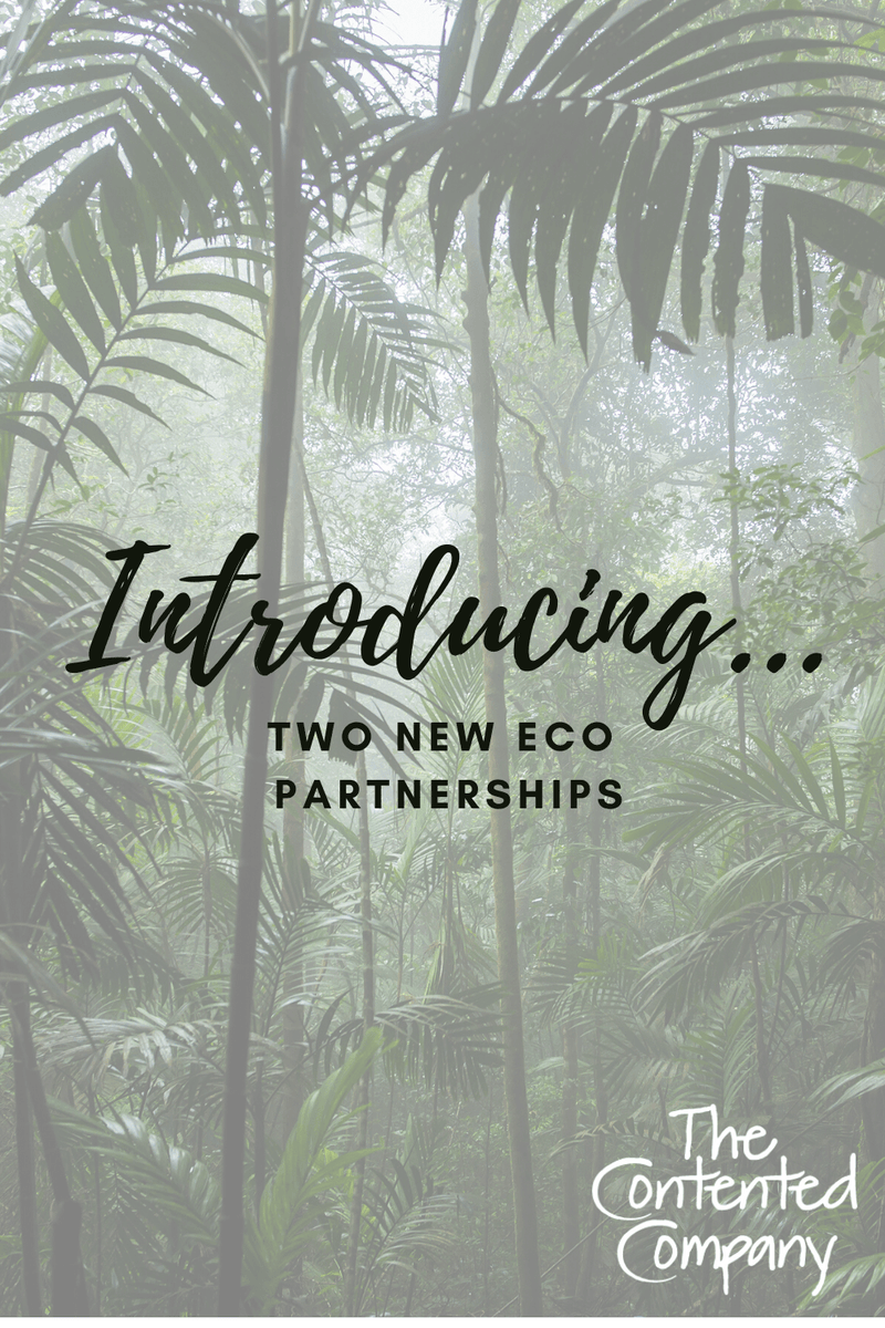 Introducing... TWO NEW Eco Partnerships!